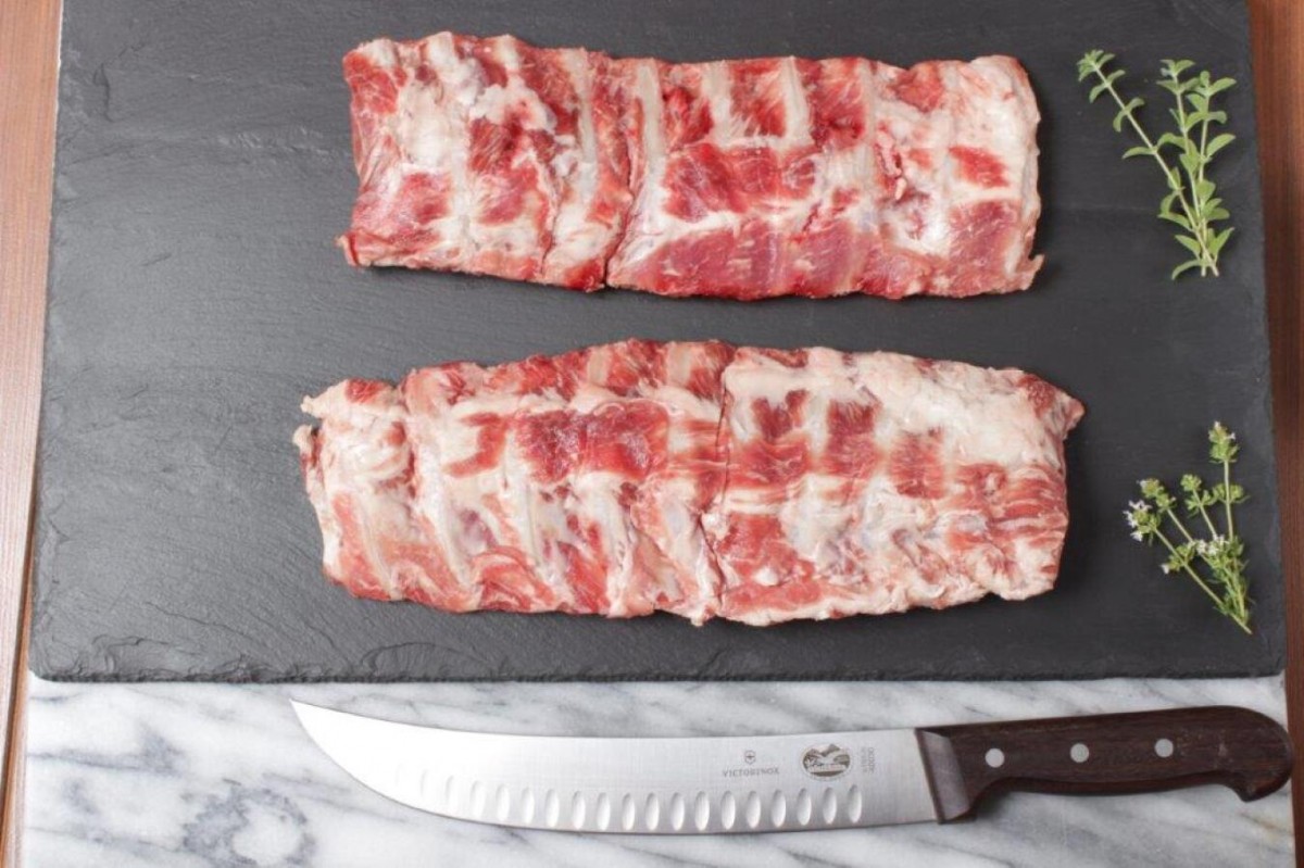 BOAR, WILD RIB BABY BACK BONE-IN DOMESTIC RAW FROZEN – 20/2 LBA – Food ...