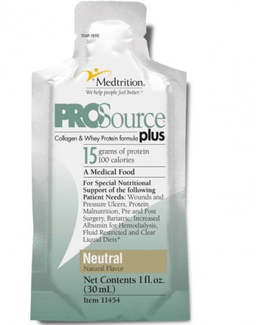 SUPPLEMENT, PROSOURCE PLUS PROTEIN NEUTRAL LIQUID SS PACKET SHELF ...